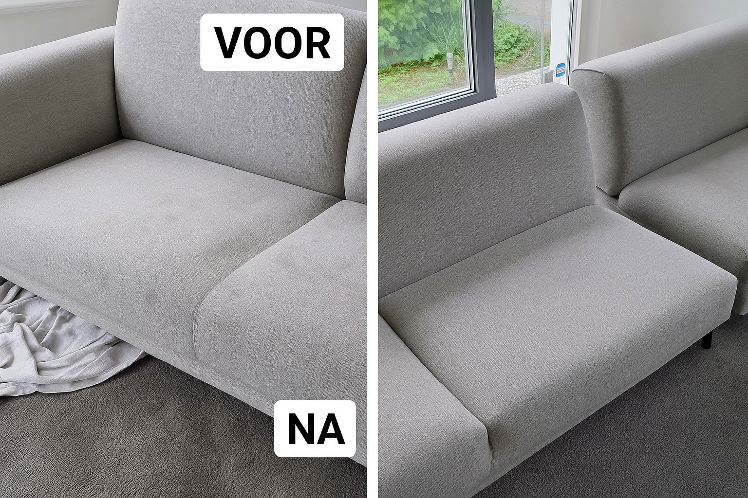 Kattenpis uit bank verwijderen in Delft | Mobiele Cleaners